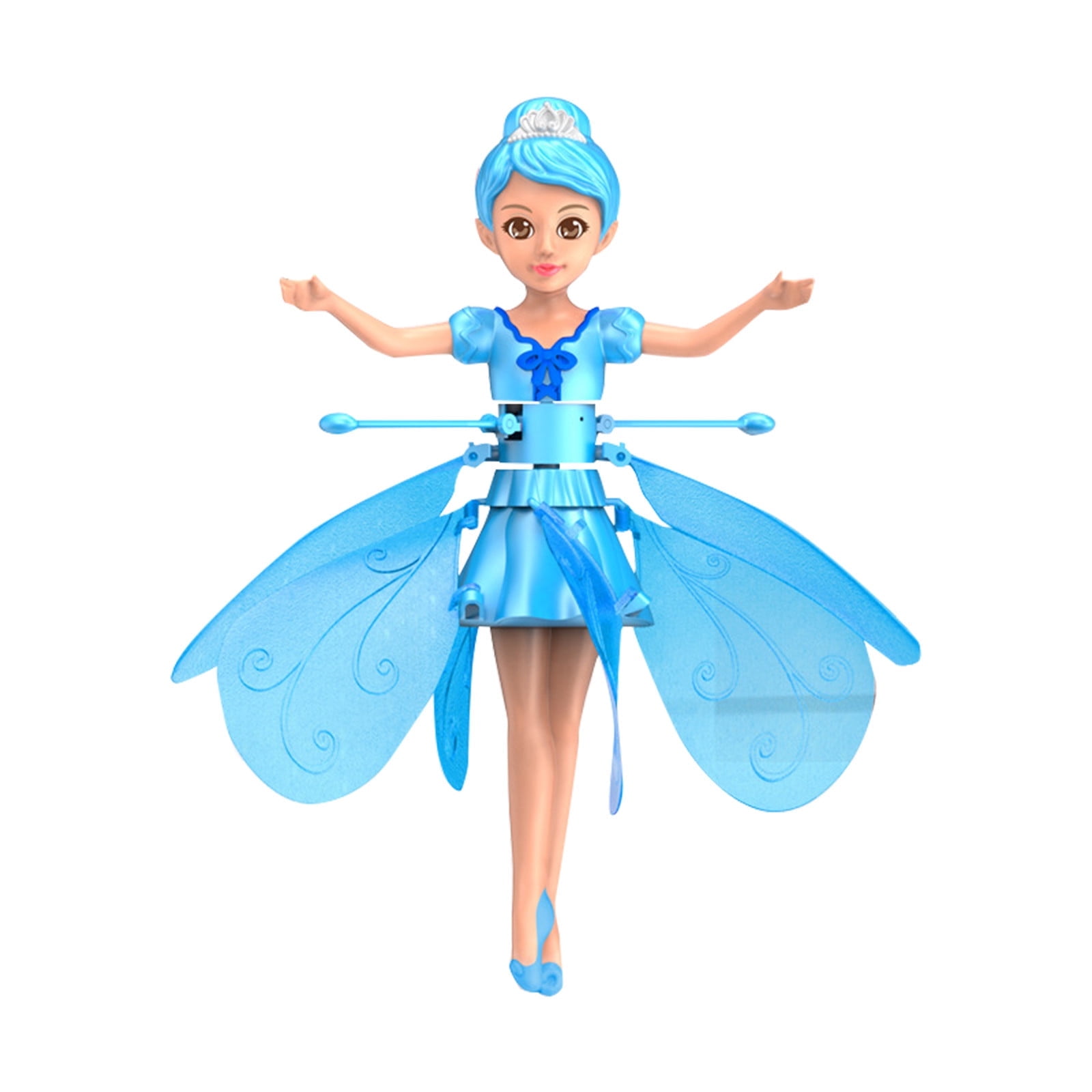 HKUKY Flying Fairy Toys Pink Magical Flying Pixie Toy Doll, Girls Gifts ...