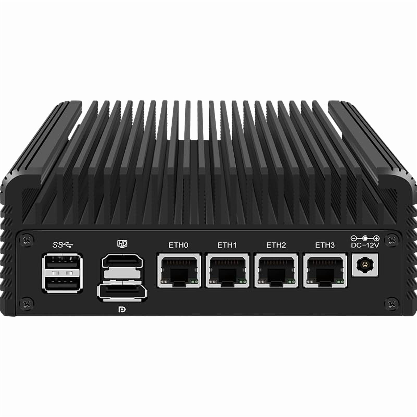 HKUXZR Firewall Appliance Mini PC, Intel Celeron N350 Quad Core 4xIntel ...
