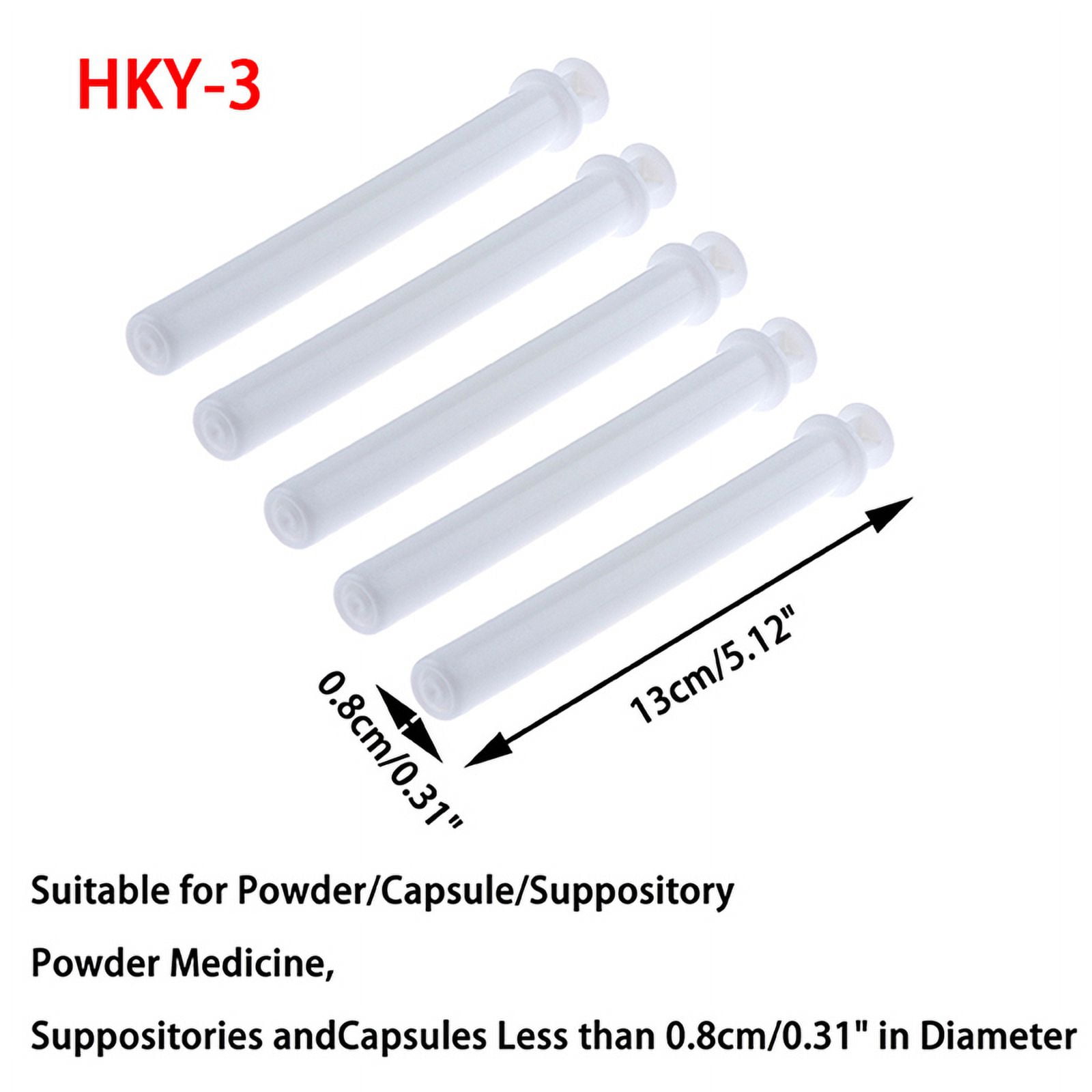(HKY-3) 5 Pcs/set Vaginal Applicator Lubricant Injector Syringe Lube ...