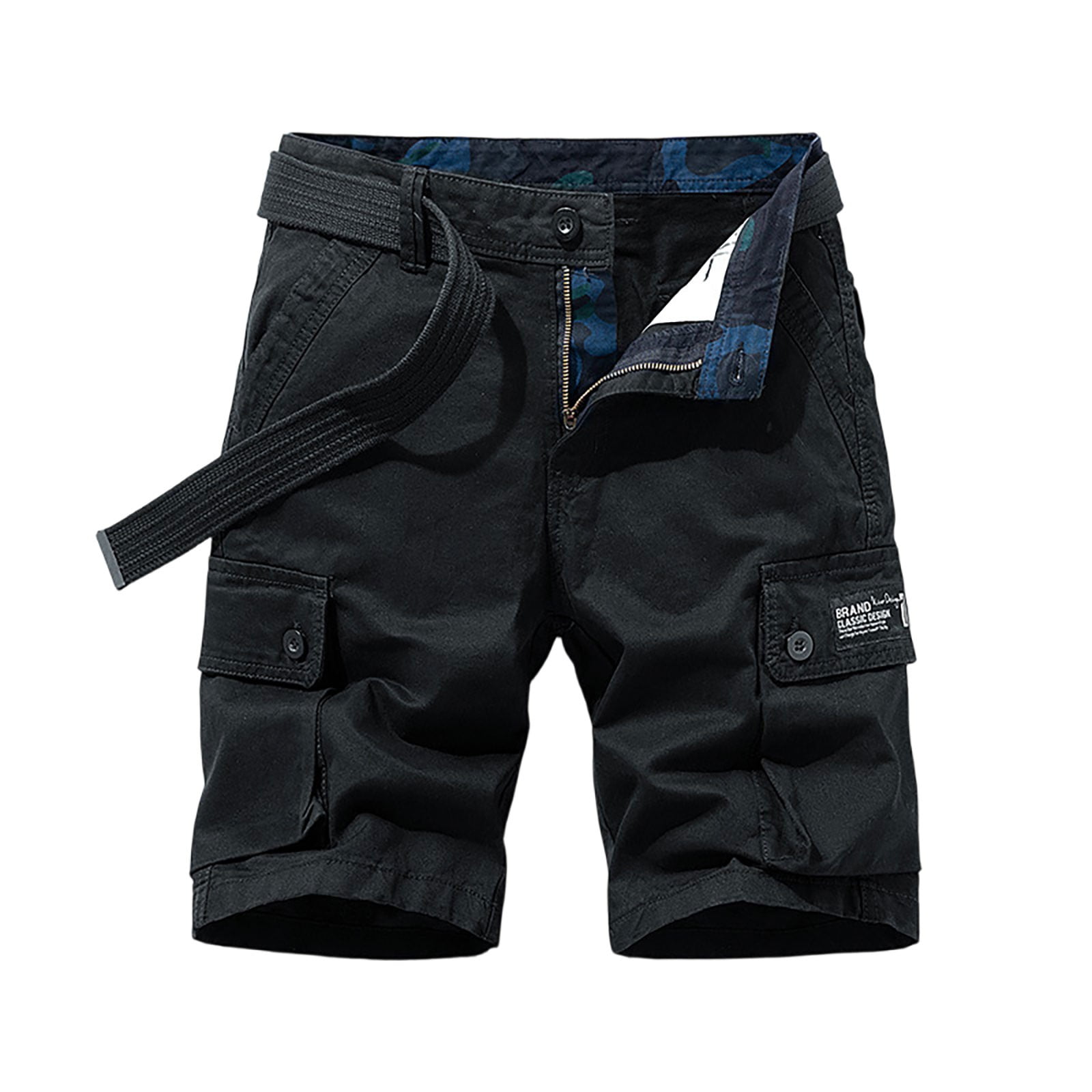 HKYNLAG Summer Cargo Shorts for Men Bermuda Shorts Camouflage Work ...