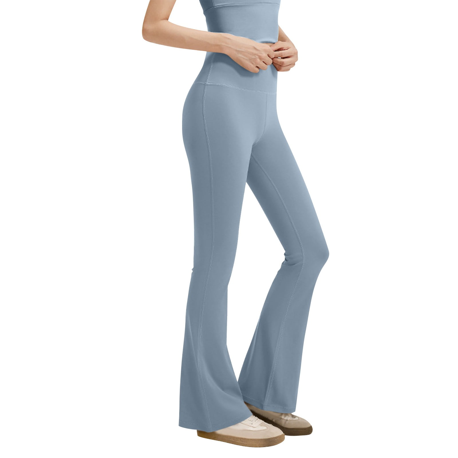 HKYNLAG Women's Flare Yoga Pants High Waist Flared Leggings High ...