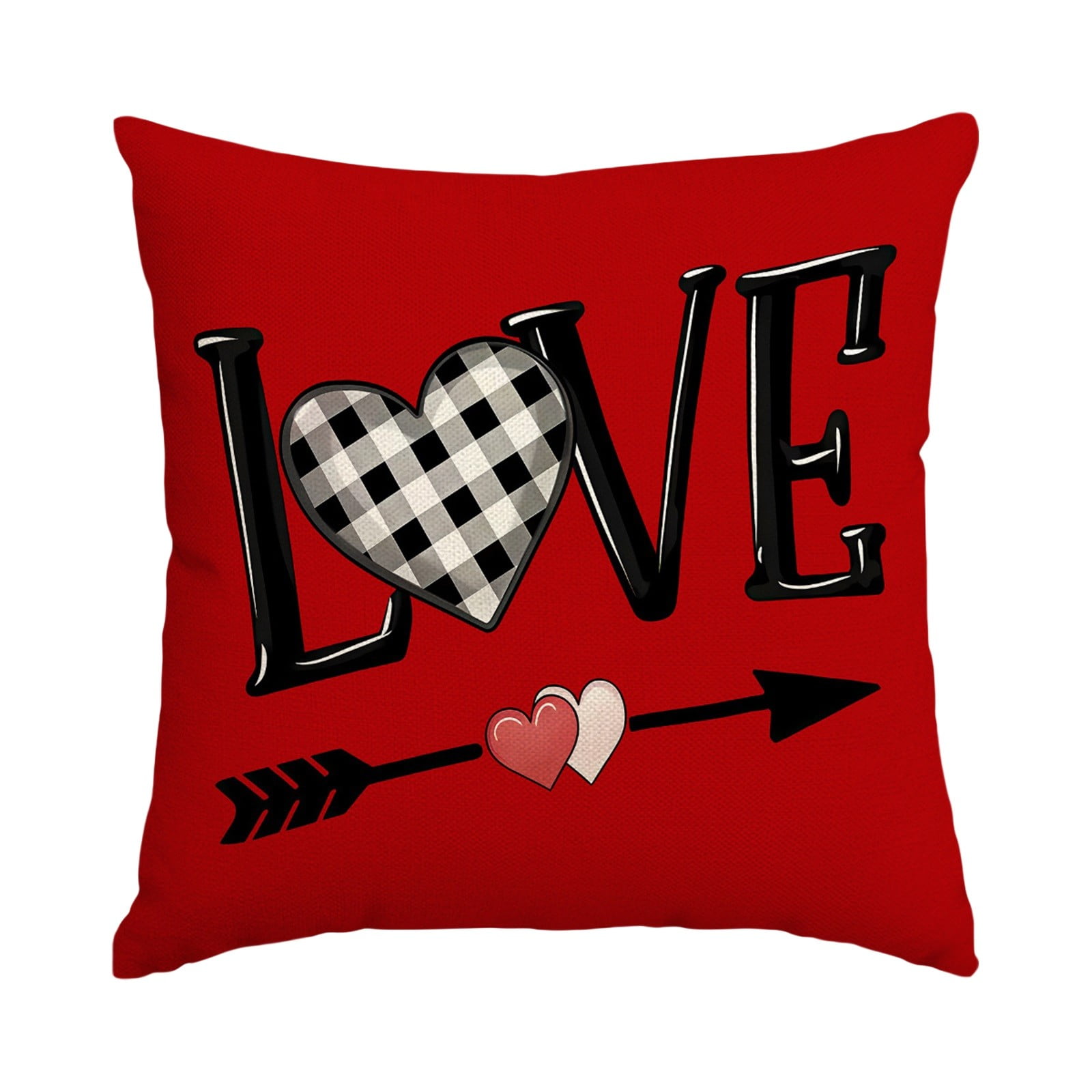 HKYSANG Valentines Day Decorations-Throw Pillow Covers 18x18 in ...