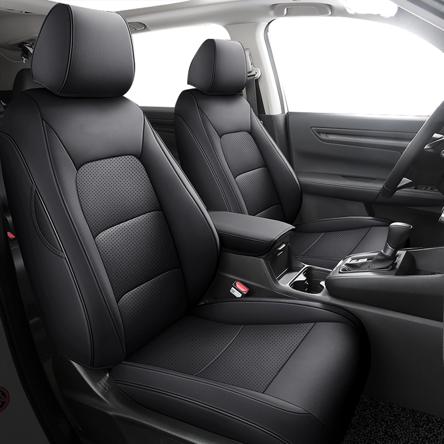 HKZ CRV Car Seat Covers Full Set for Honda CR-V 2023-2026 CRV-Leather ...
