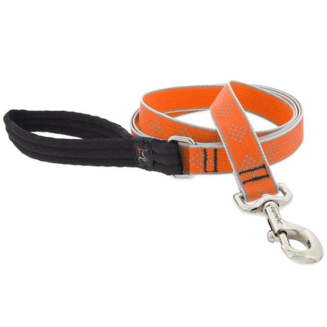 HL 1in Orange Diamond 6ft Dog Leash - Walmart Business Supplies