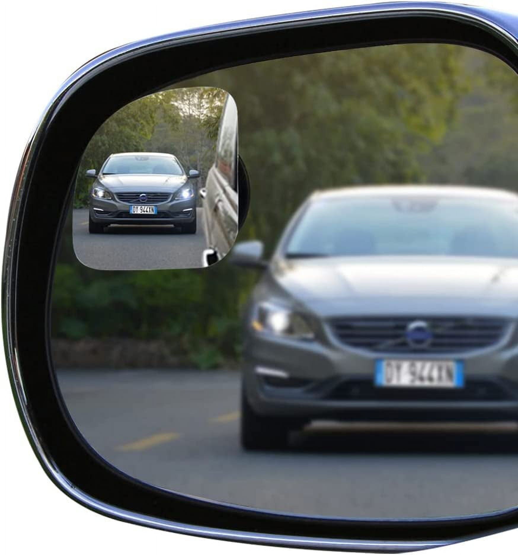 HL 2pcs Blind Spot Car Mirrors, Adjustable Convex Side Mirrors with HD ...