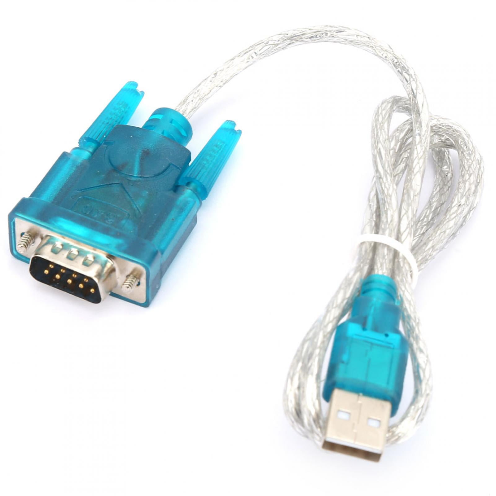 HL-340 USB to RS232 Serial Port Adapter 9 Pin Cable - 2 Pack - Walmart.com
