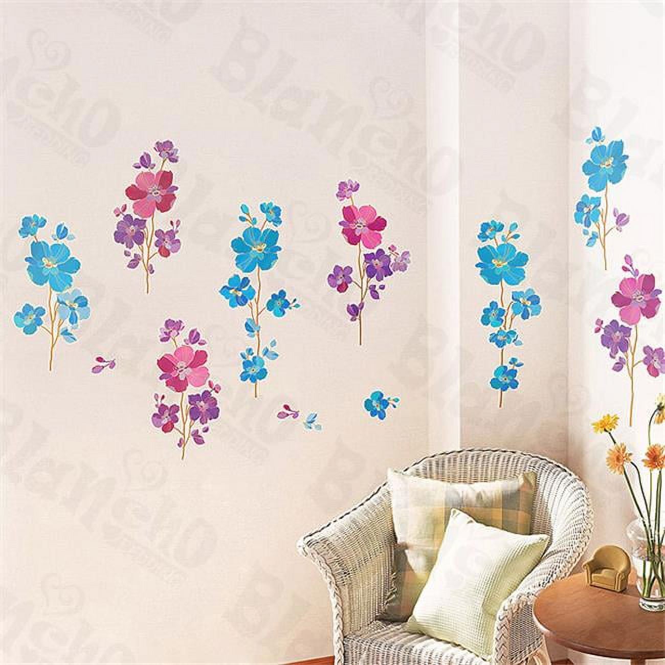 HL-5607 Standing Wreath - Large Wall Decals Stickers Appliques Home ...
