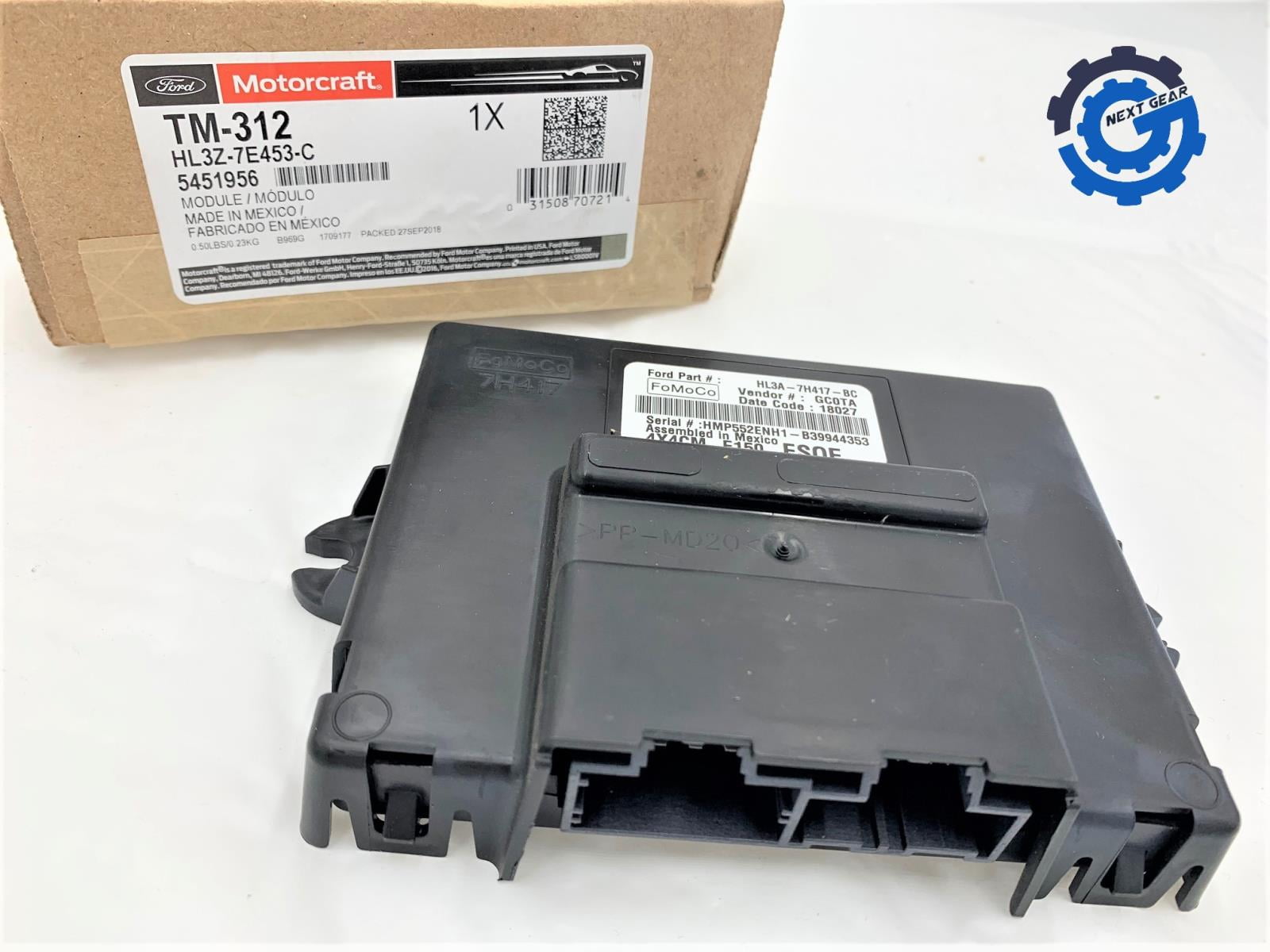 HL3Z-7E453-C New Ford Motorcraft Transfer Shift Control Module for 2017 ...