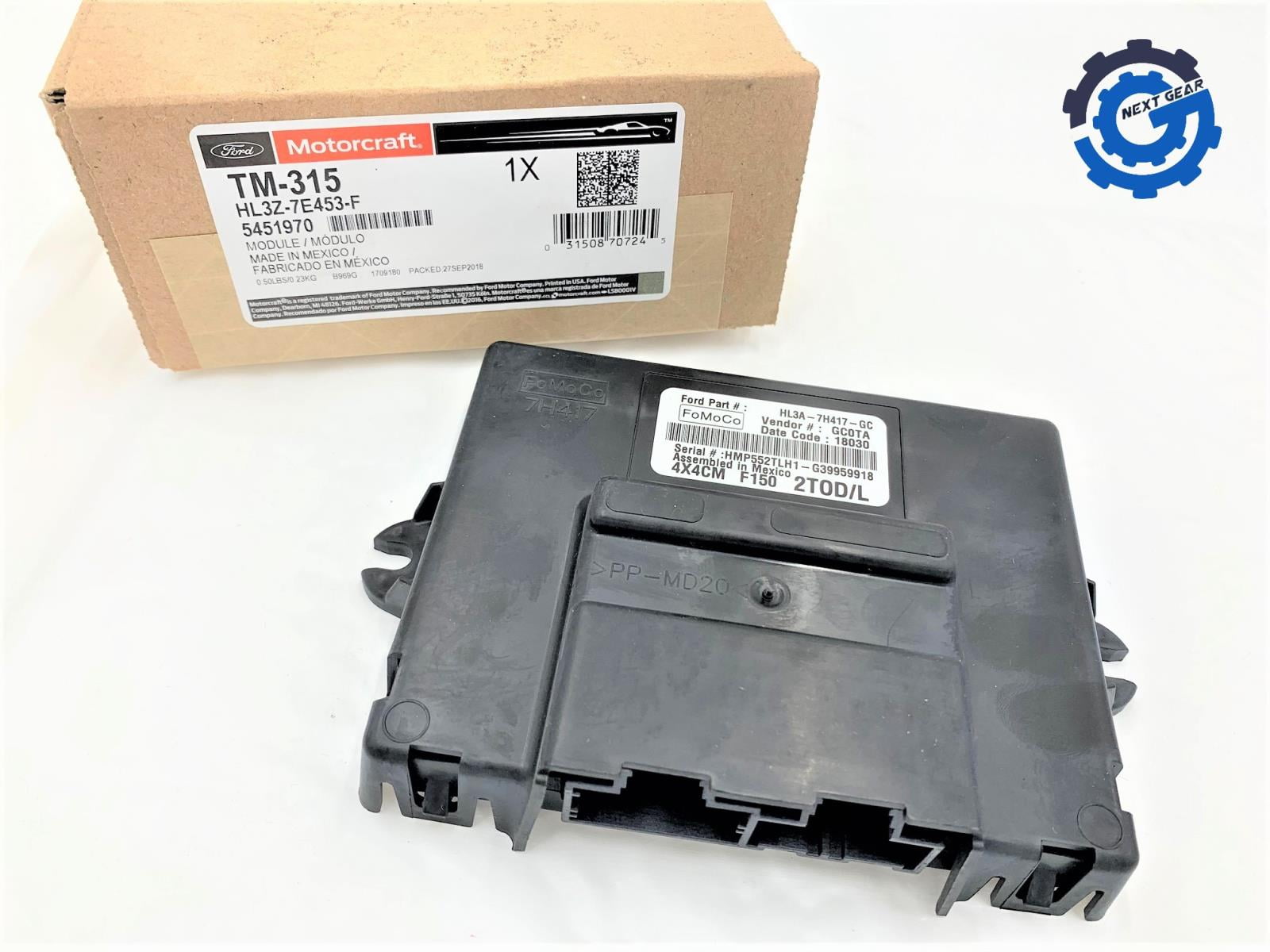 HL3Z-7E453-F New Ford Motorcraft Transfer Shift Control Module for 2017 ...