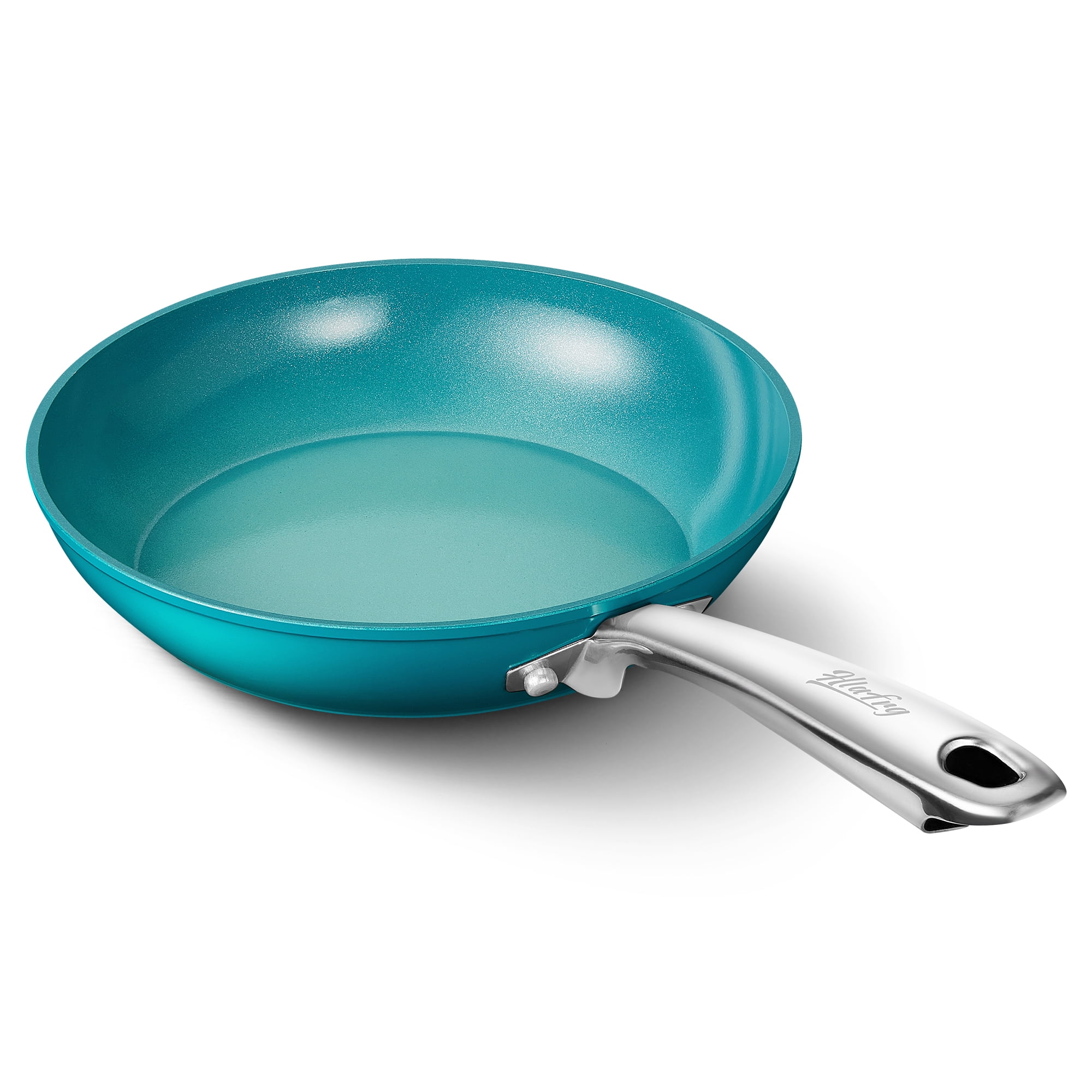 HLAFRG 8 Inch Nonstick Frying Pan, Ceramic Skillet, Omelet Pan, Even ...