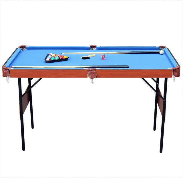 HLC 55 In. Adult Size Foldable Space Saver Pool Billiard Table ...