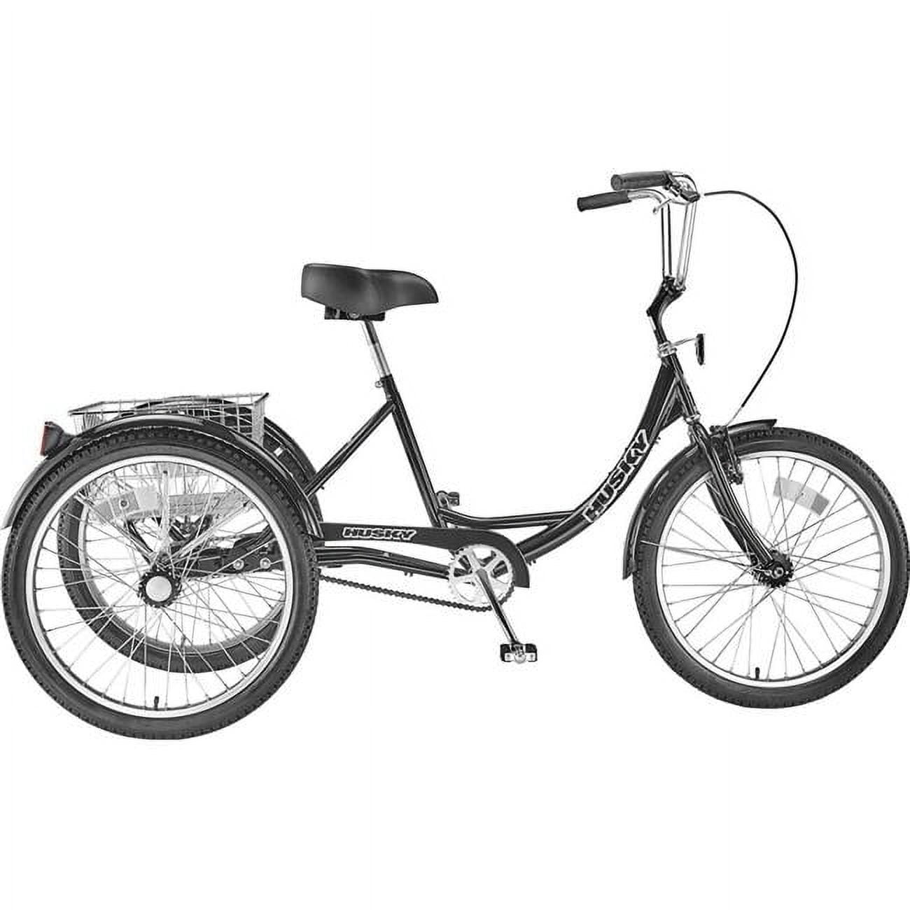HLF Distributing B2732834 Husky Bicycles T-124 Industrial Tricycle - 24 ...