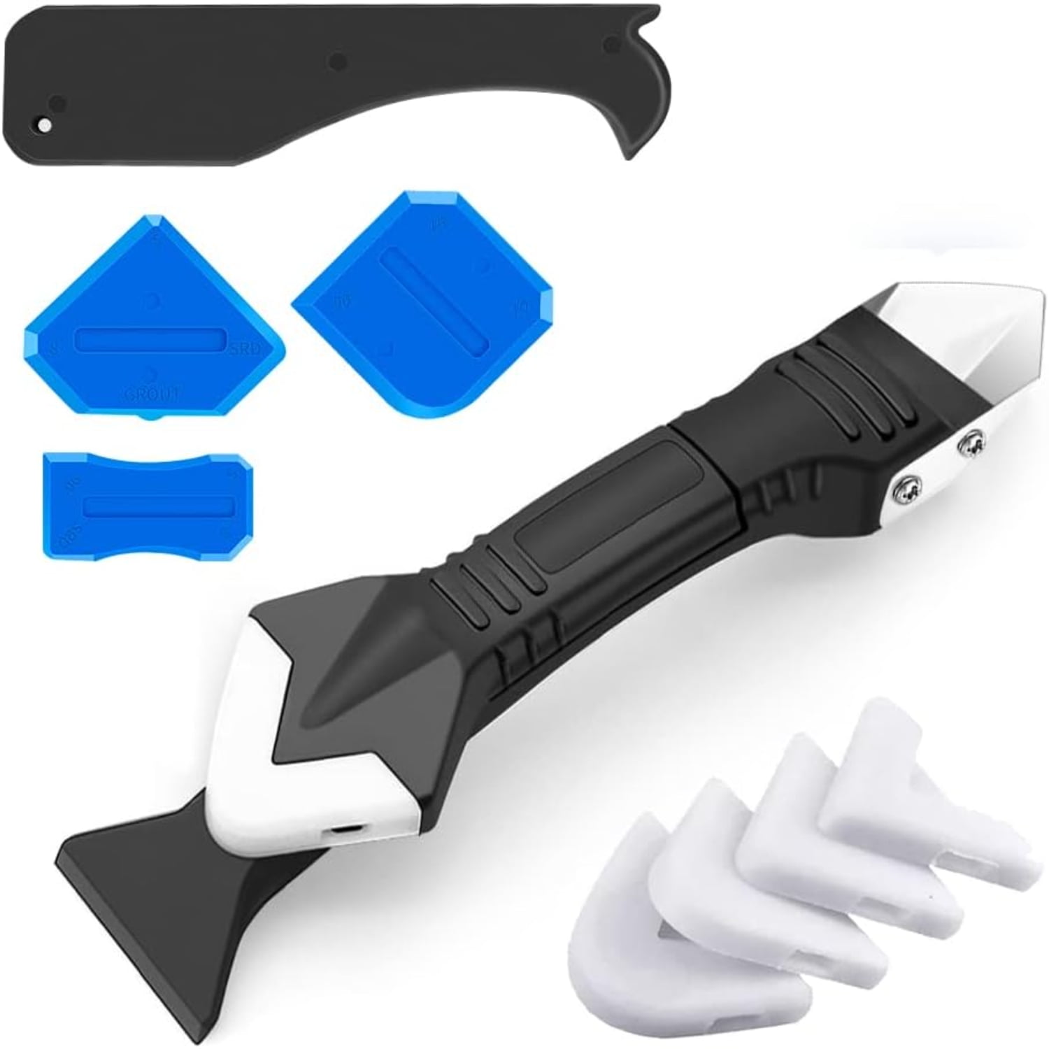 HLJHKJWM High-Quality Blue 3 in 1 Stainless Steelhead Silicone Caulking ...
