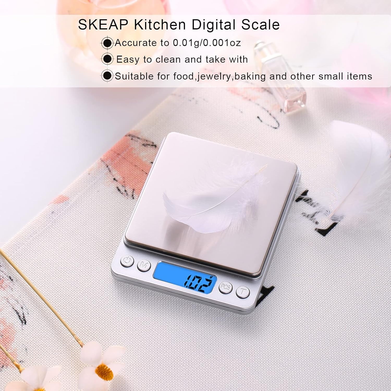 HLJHKJWM Precise Mini Digital Kitchen Scale for Accurate Seasoning and ...