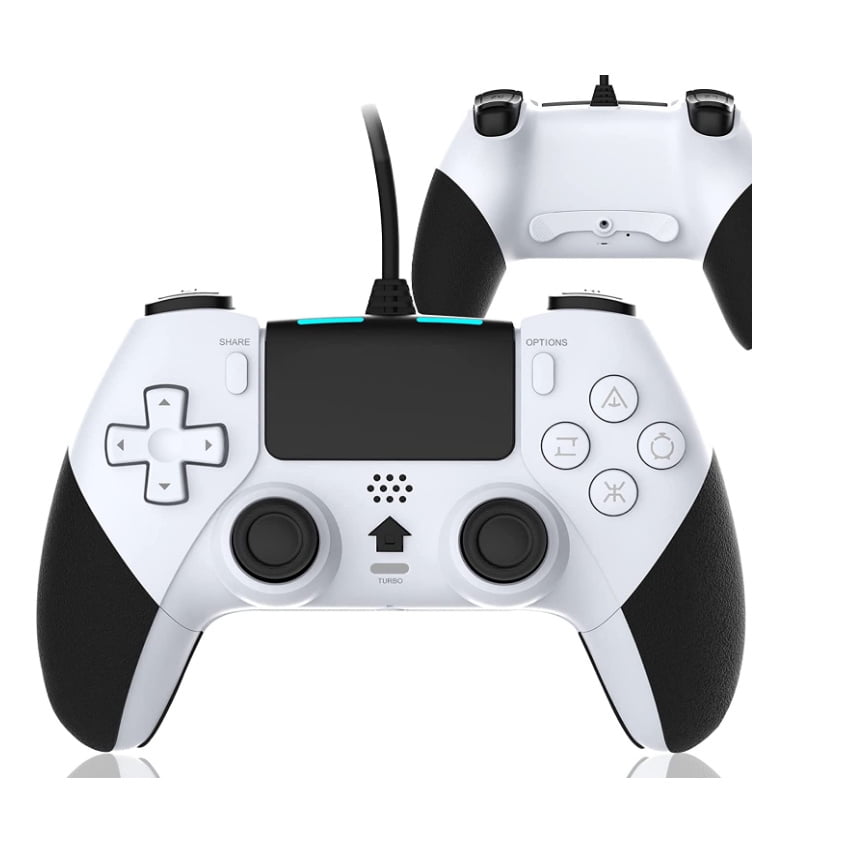 HLJHKJWM Wired Pro Controller With Turbo Function For PS4 - Walmart.com