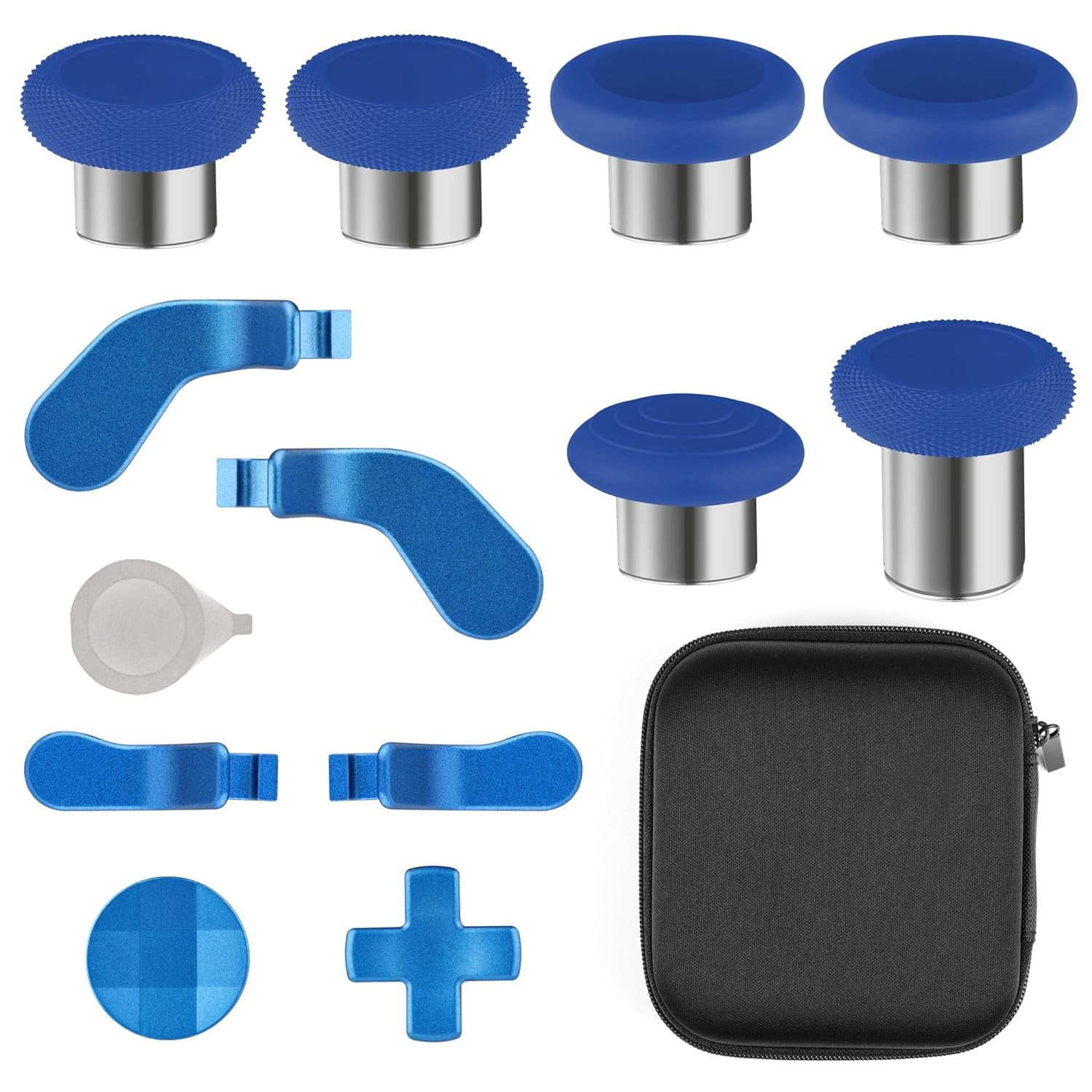 HLKJJY Metal Thumbsticks Paddles Joysticks Replacement Parts Kits, for ...