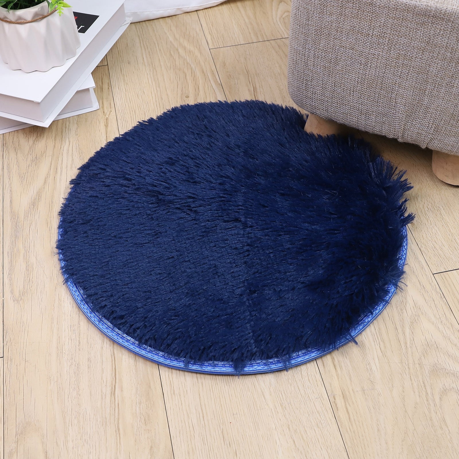HLKJKLS Artificial Round Rugs Living Room Carpet Home Decoration Small ...