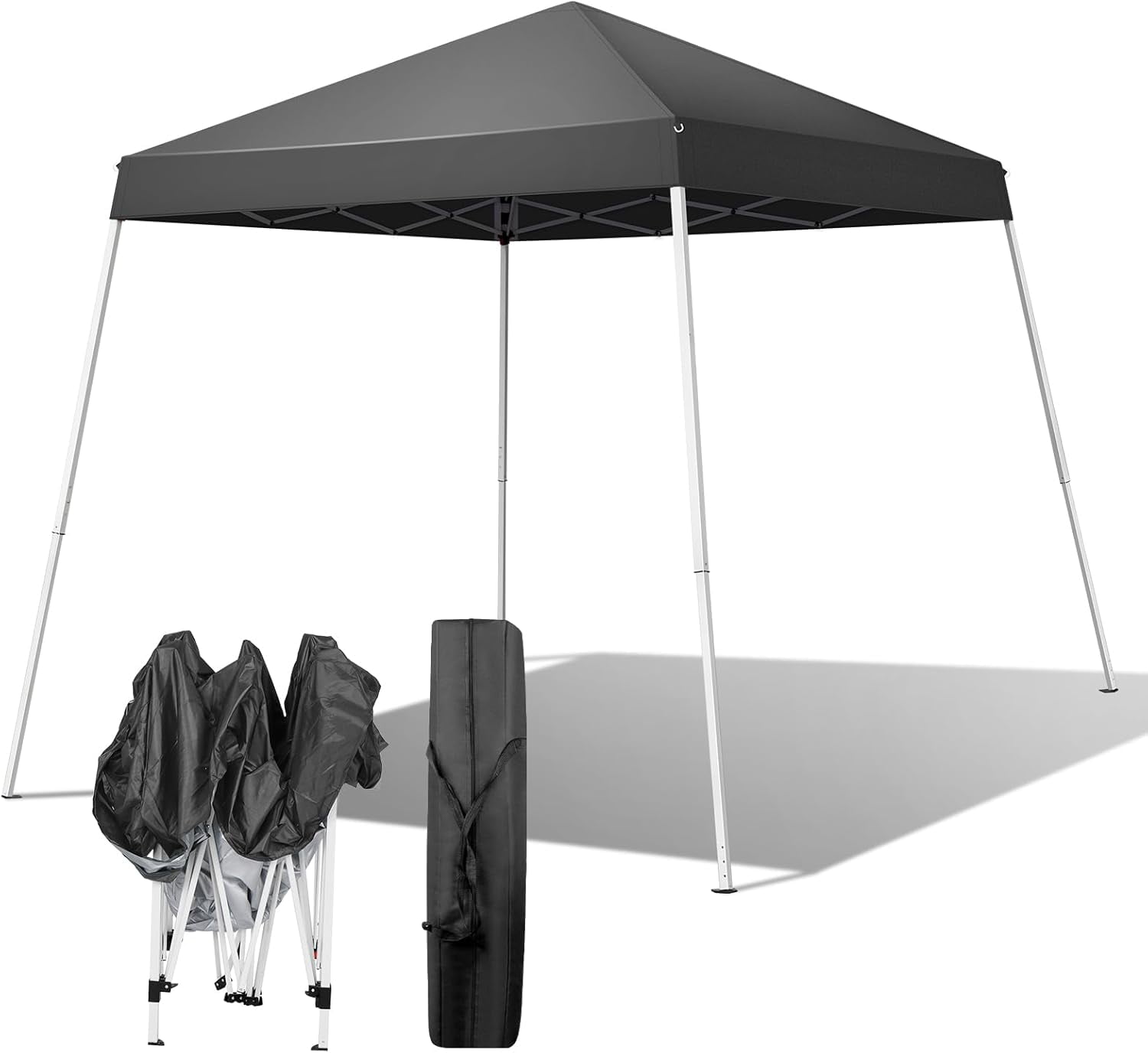 HLL Canopy 6x6' Pop Up Commercial Instant Gazebo Tent, Waterproof & UV ...