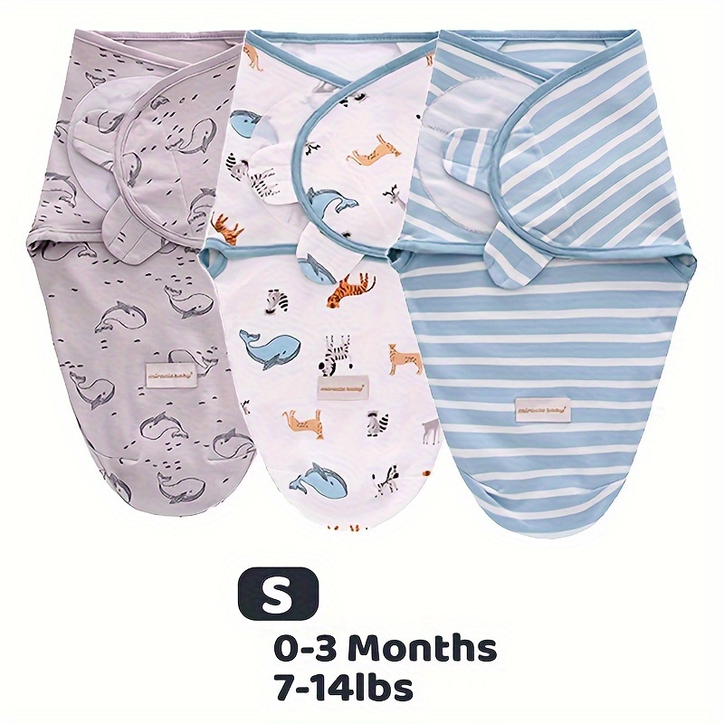 HLONK 3pcs Cotton Wearable Blankets Cute Cartoon Covers For Home Use ...