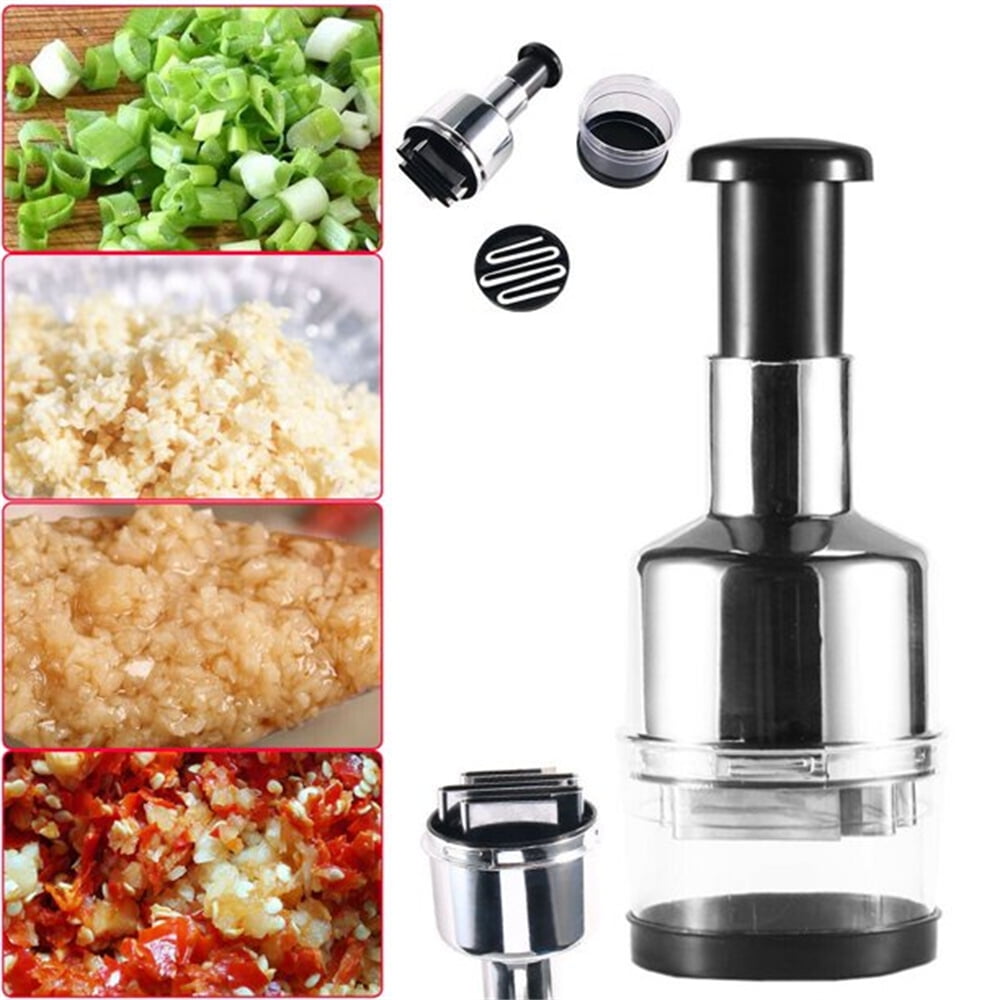 HLONK Food Chopper One Piece Salad Vegetable Chopper and Slicer Dicer ...