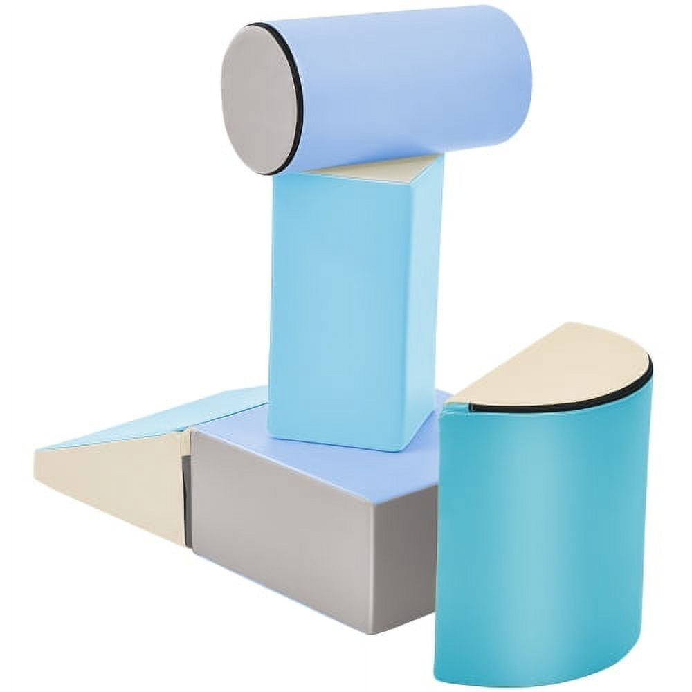 HLONK Soft Climb and Crawl Foam Playset, Safe Soft Foam Nugget Shapes ...
