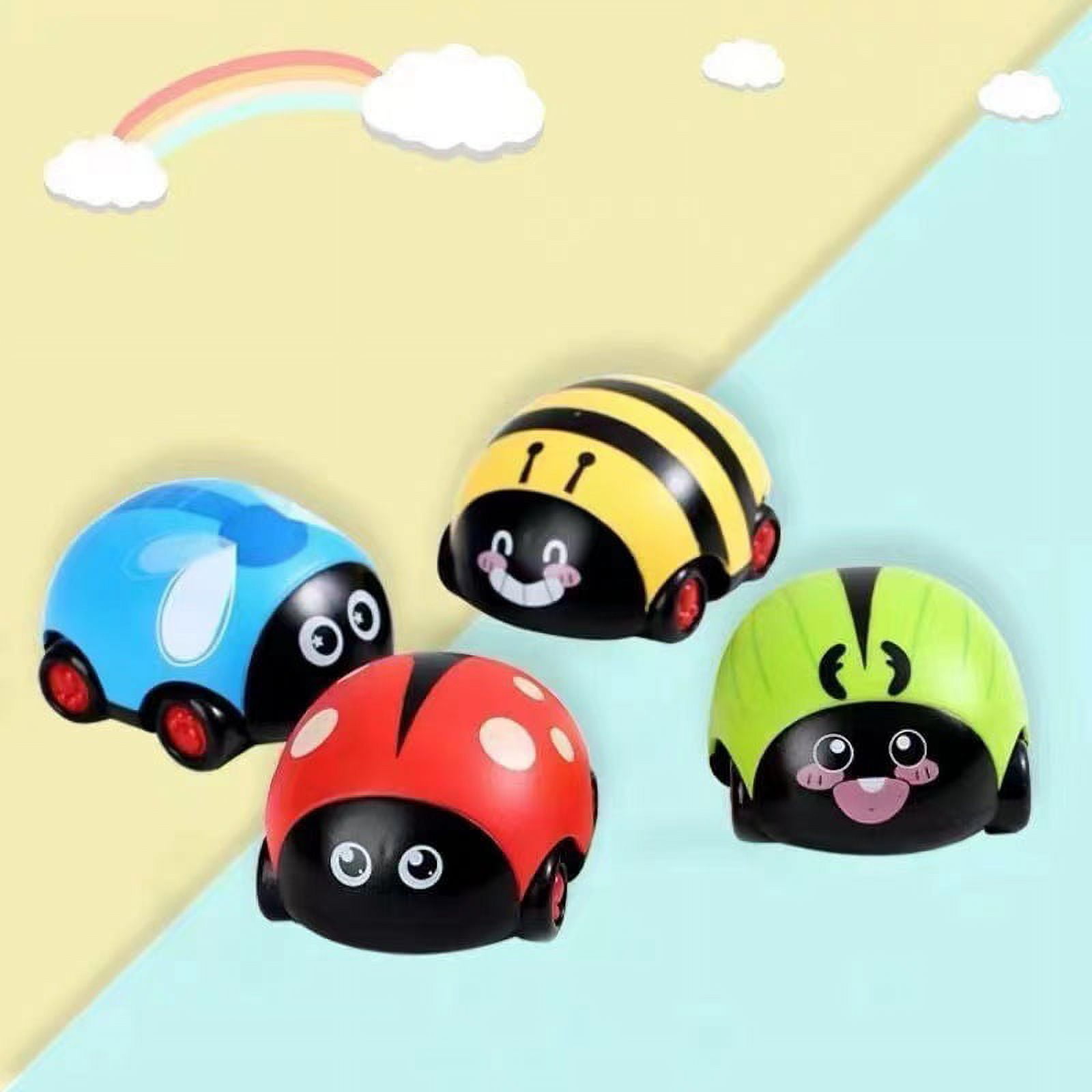 HLONK Toddler Toys For Girls Boys, Pull Back Cars Gifts Friction ...