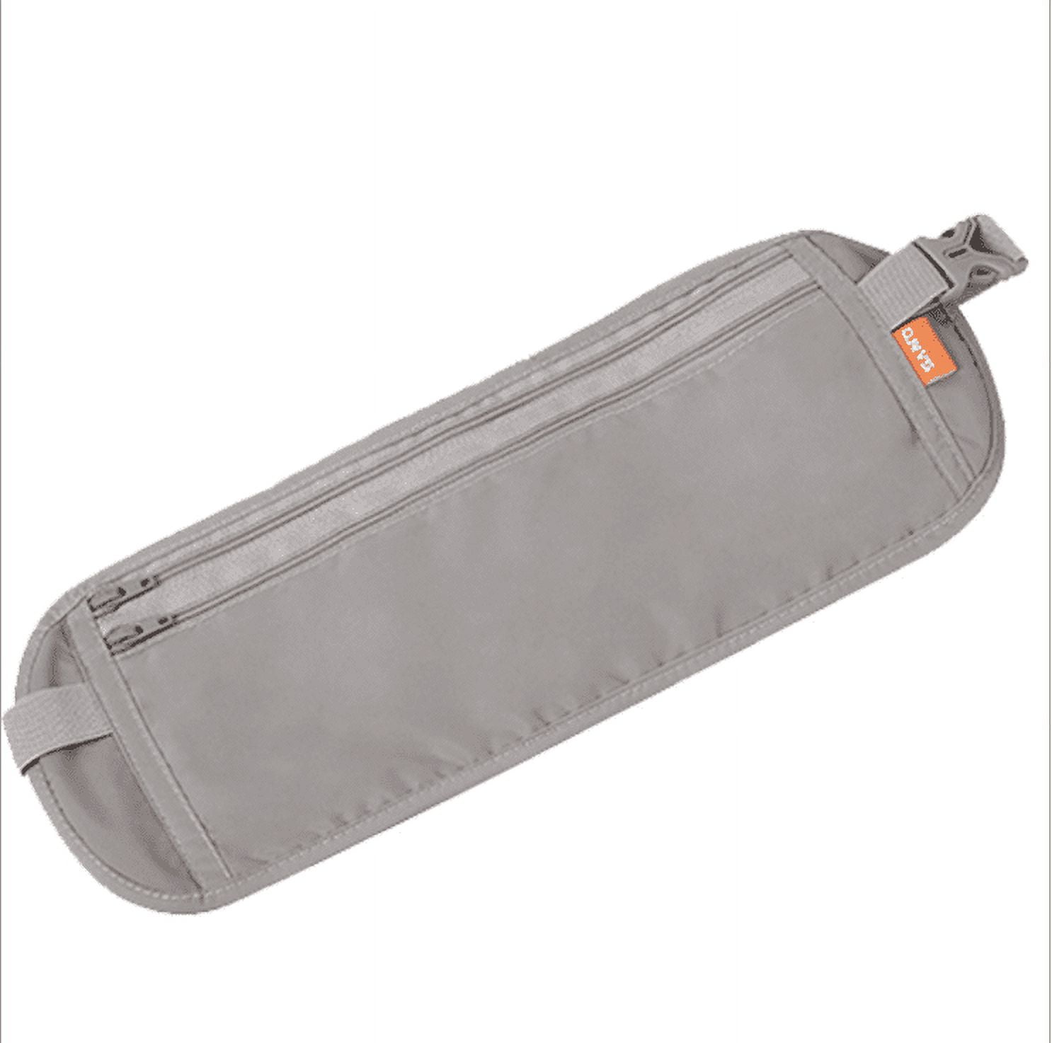 HLONK Travel/Running Money Belt Waist Fanny Pack - Hands Free Way to ...