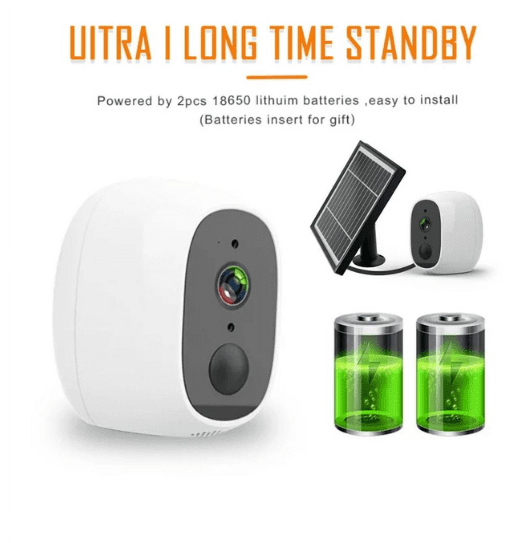 HLONK WiFi Rechargeable Battery Powered Wireless Camera, HLONK 1080P ...