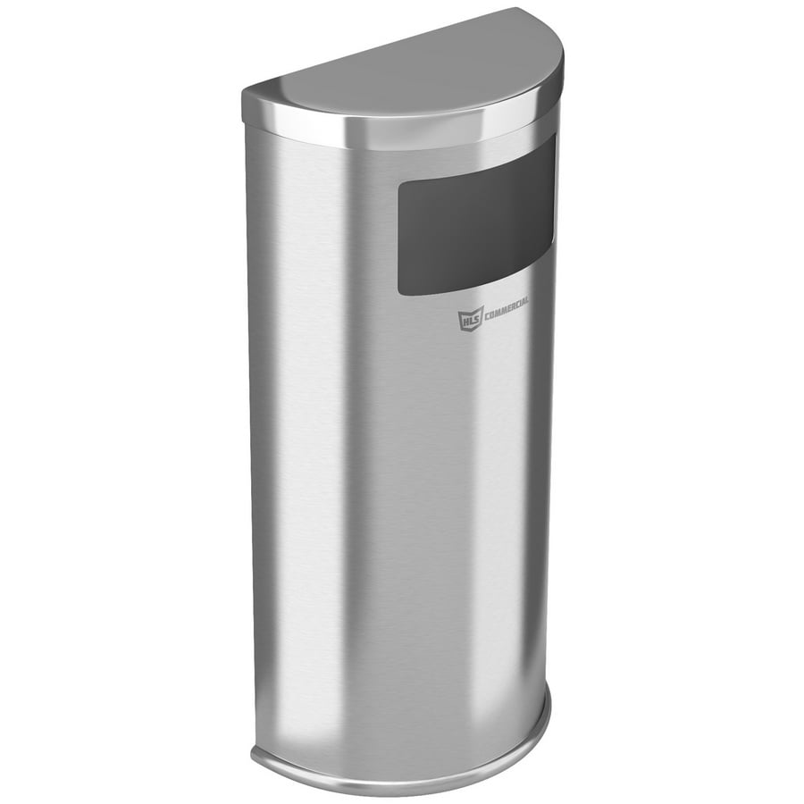 HLS Commercial HLSC01G09A 9 Gallon Stainless Steel Half-Round Side ...