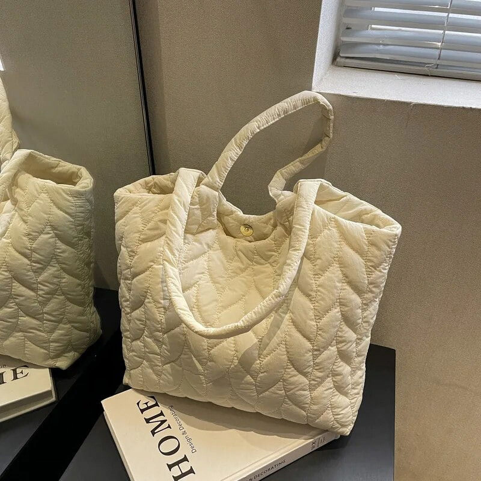 HLSOHJP Large Capacity Soft Underarm Shoulder Bag for Women Spring ...