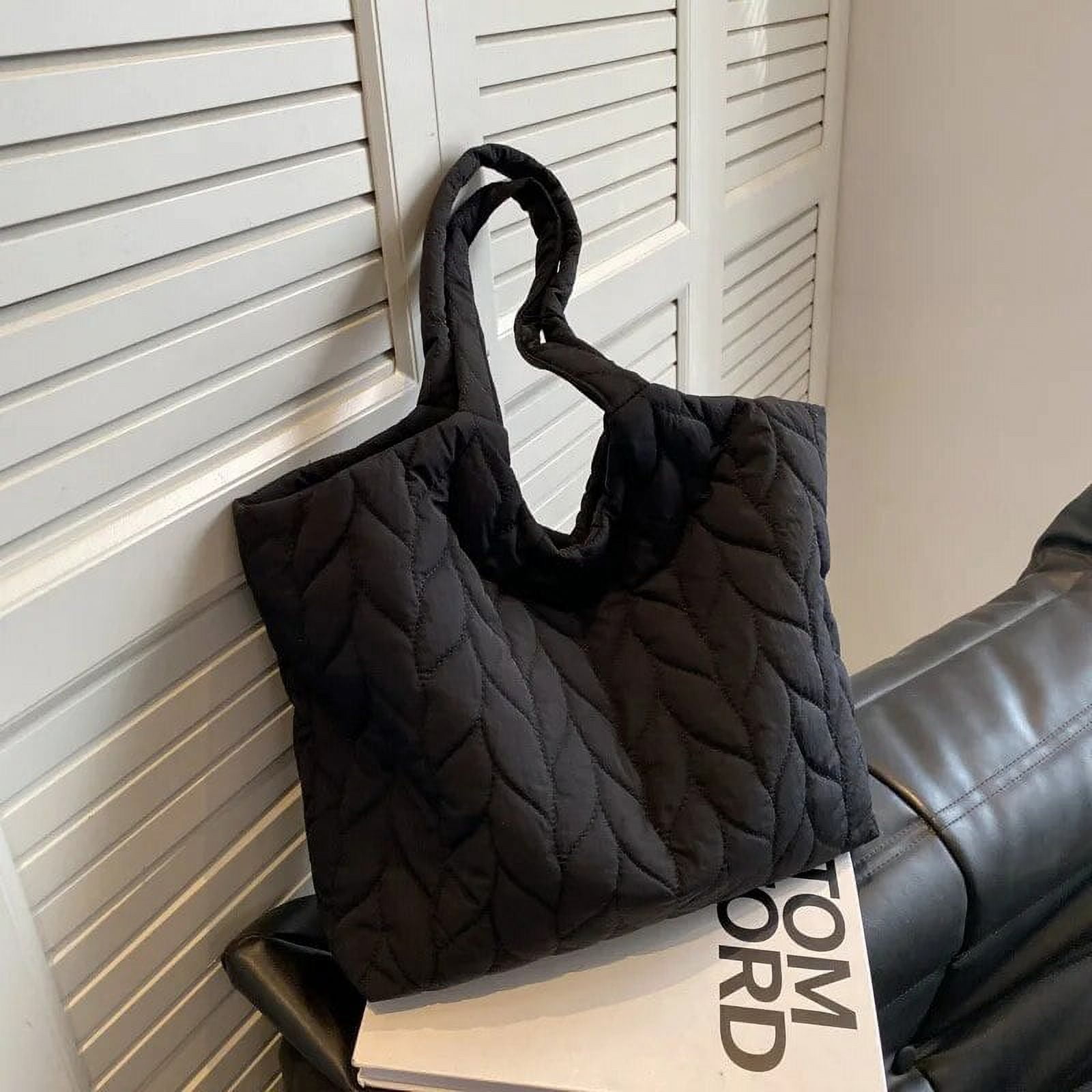 HLSOHJP Large Capacity Soft Underarm Shoulder Bag for Women Spring ...