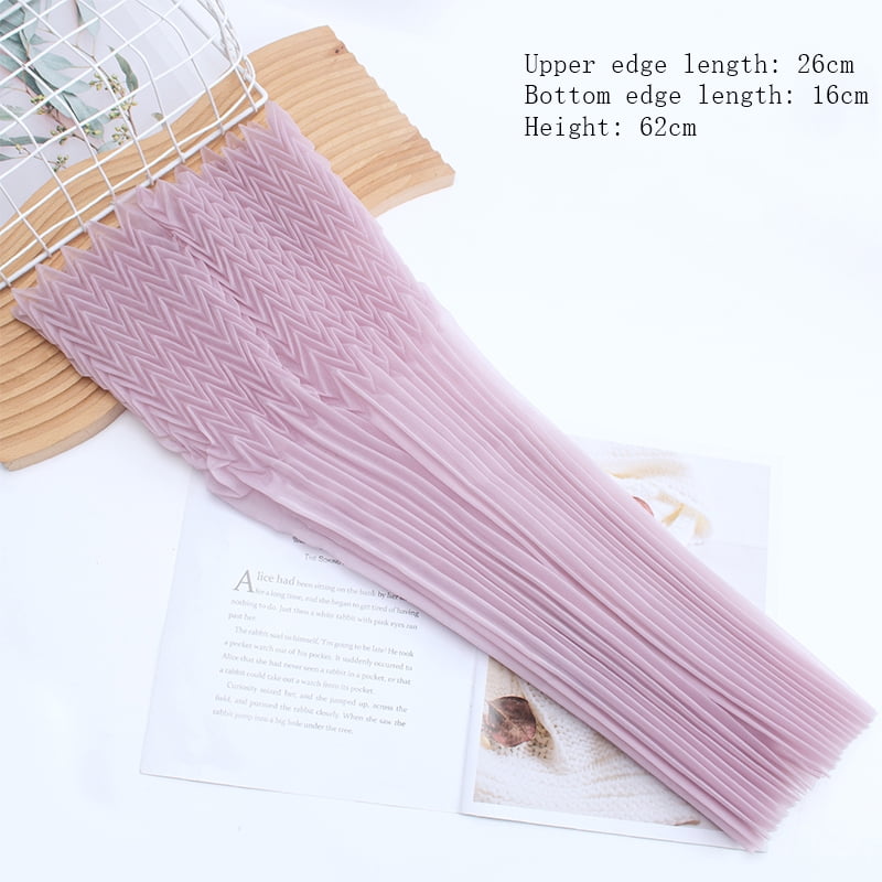 HLSOHJP Mesh Crepe Paper Packages, Integrated Floral Yarn, Textured ...