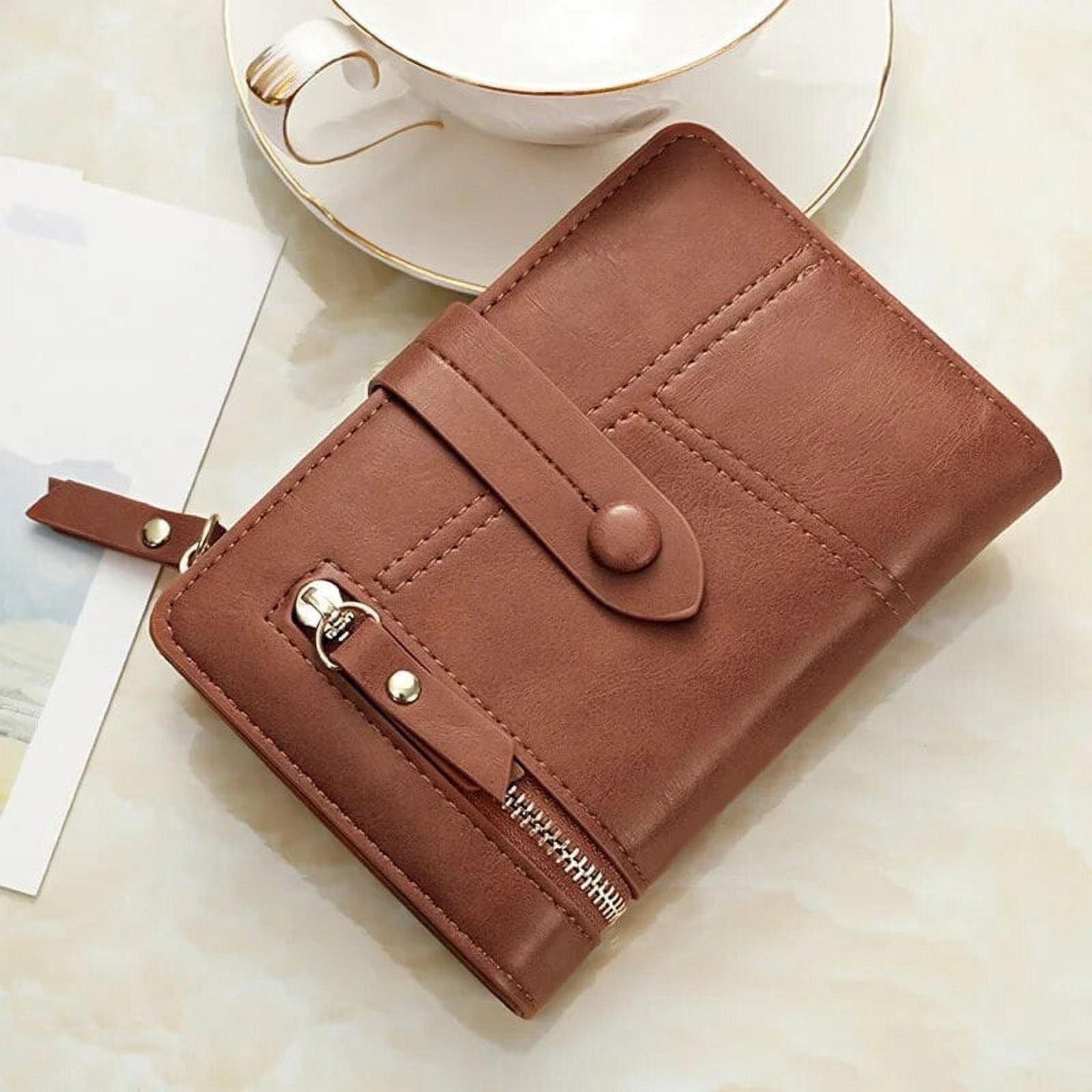 HLSOHJP New Short Women Wallets Solid Color Cute Small Women's Wallet ...