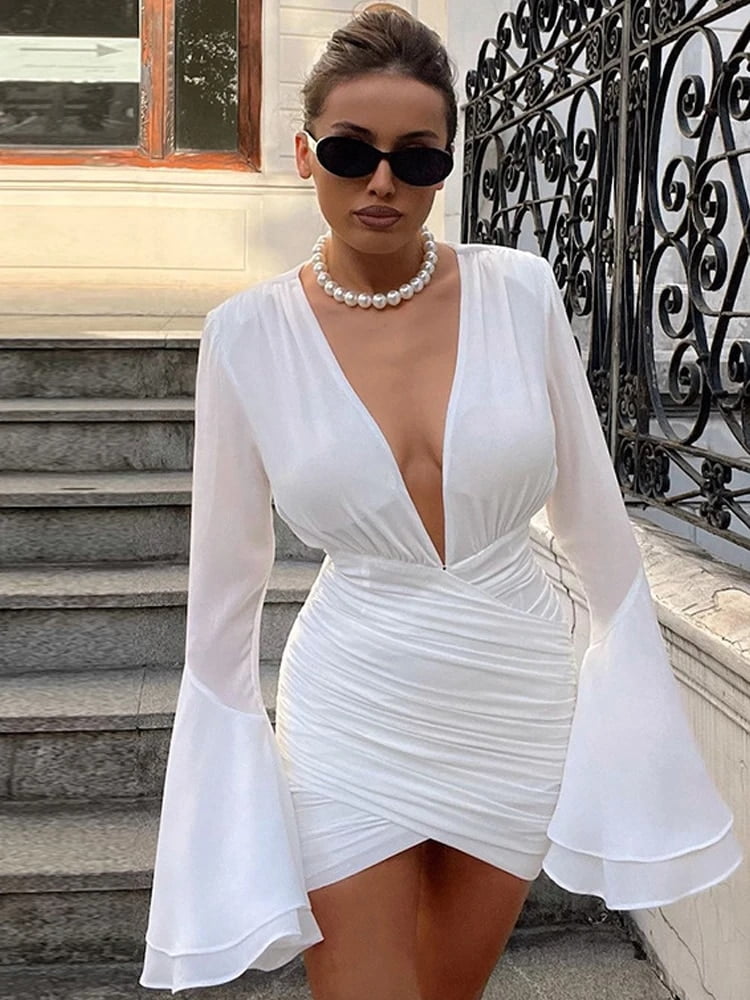 White Sexy Dress New Uploads & Additions 2025 #658