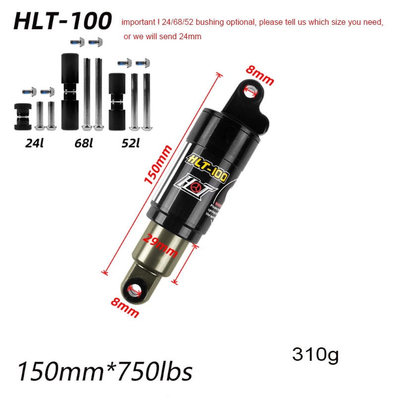 HLT-100 165 150 125 185 mm Spring Ebike Scooter Bicycle Rear Suspension ...