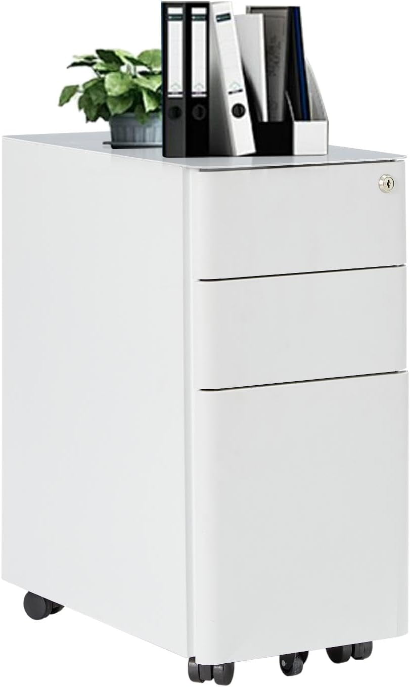 HLTJSUJ EcoHarbor 2 Drawer File Cabinet with Lock Filing Cabinets for ...