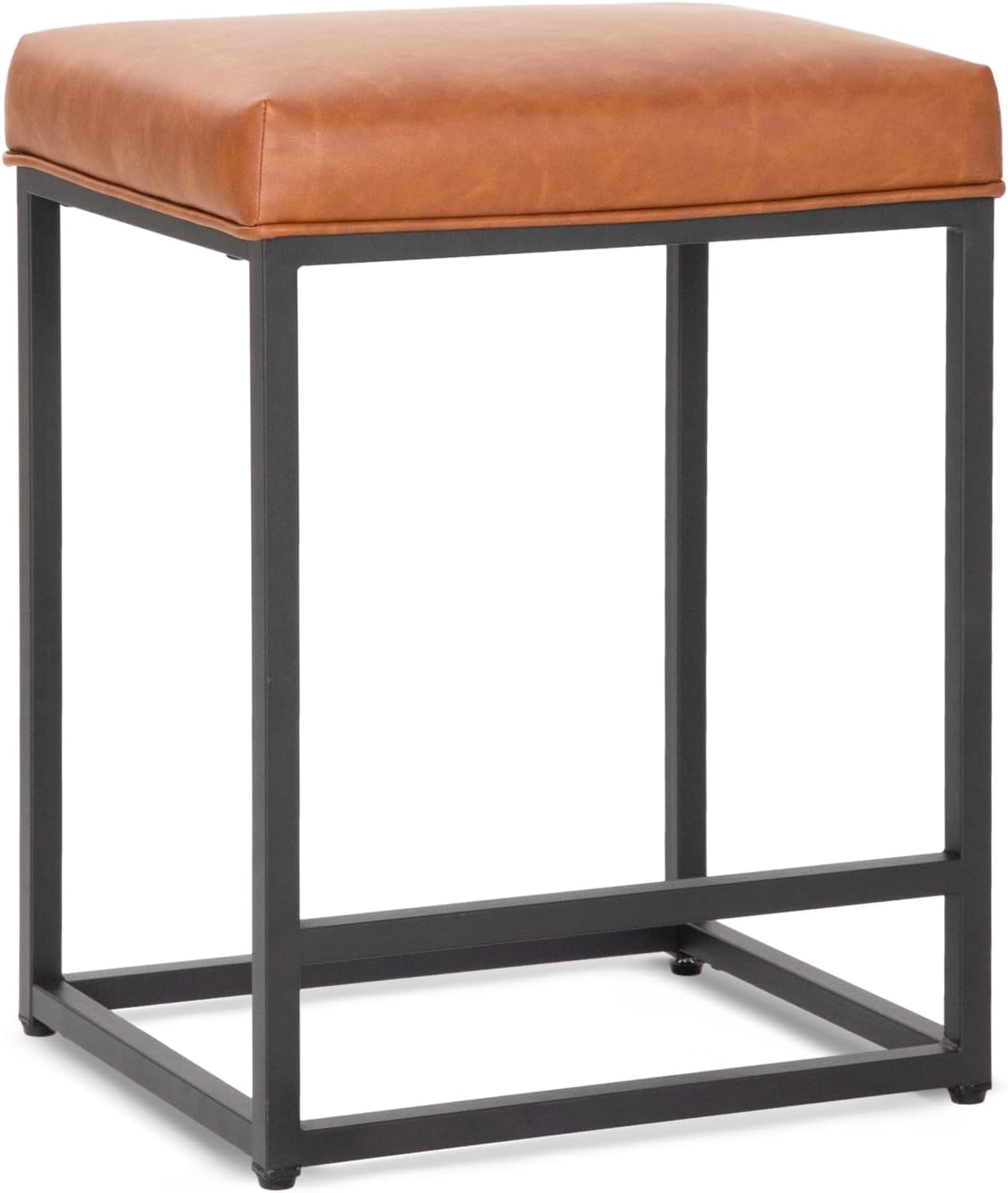 HLTJSUJ and Gold Bar Stools -24 Inch Backless Bar Stools Metal Steel ...