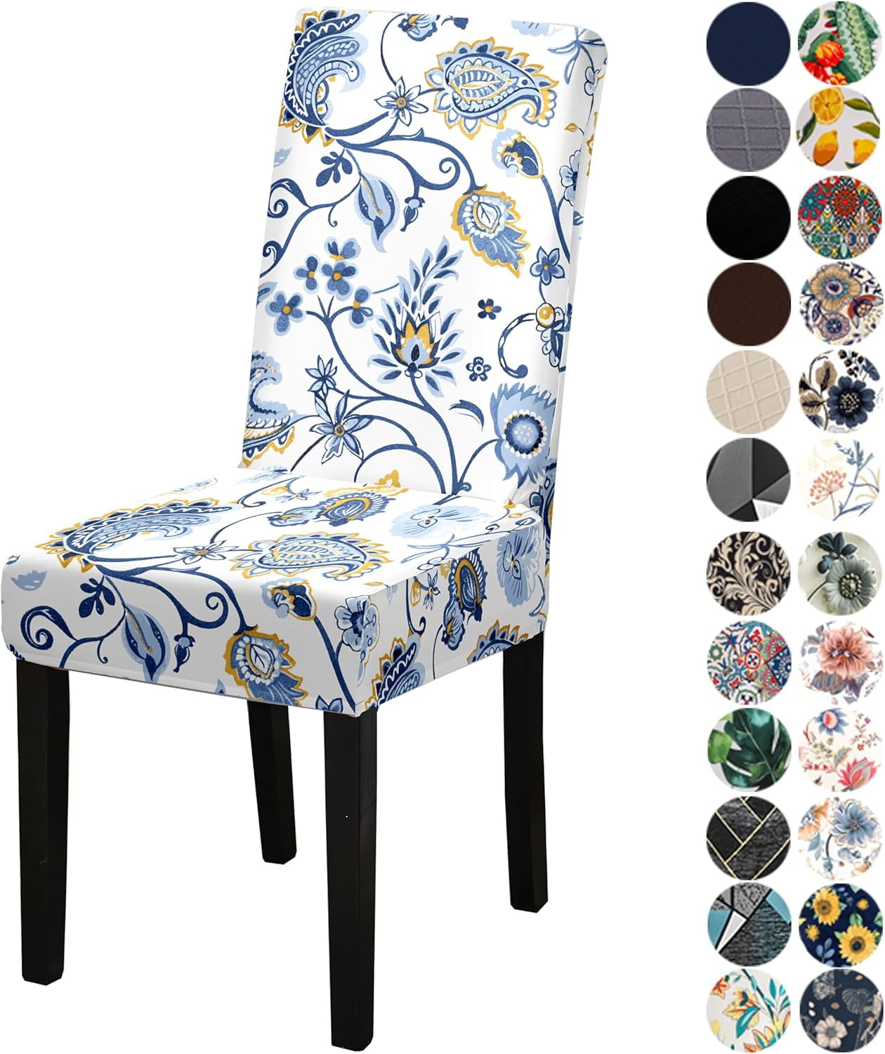 HLTUDJ Stretchy Parson Chair Slipcovers for Dining Room Chair seat ...