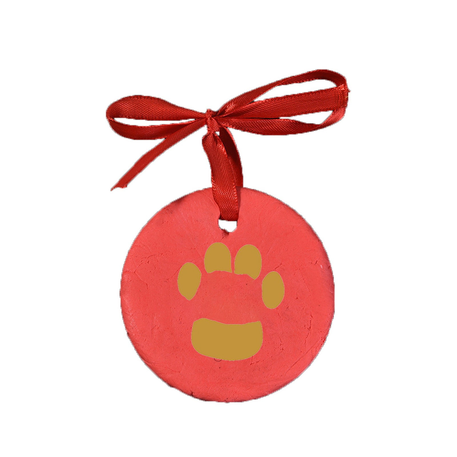 HLUFFY Pet Paw Print Keepsake Kit with Non-Toxic Clay, Ribbon, and ...