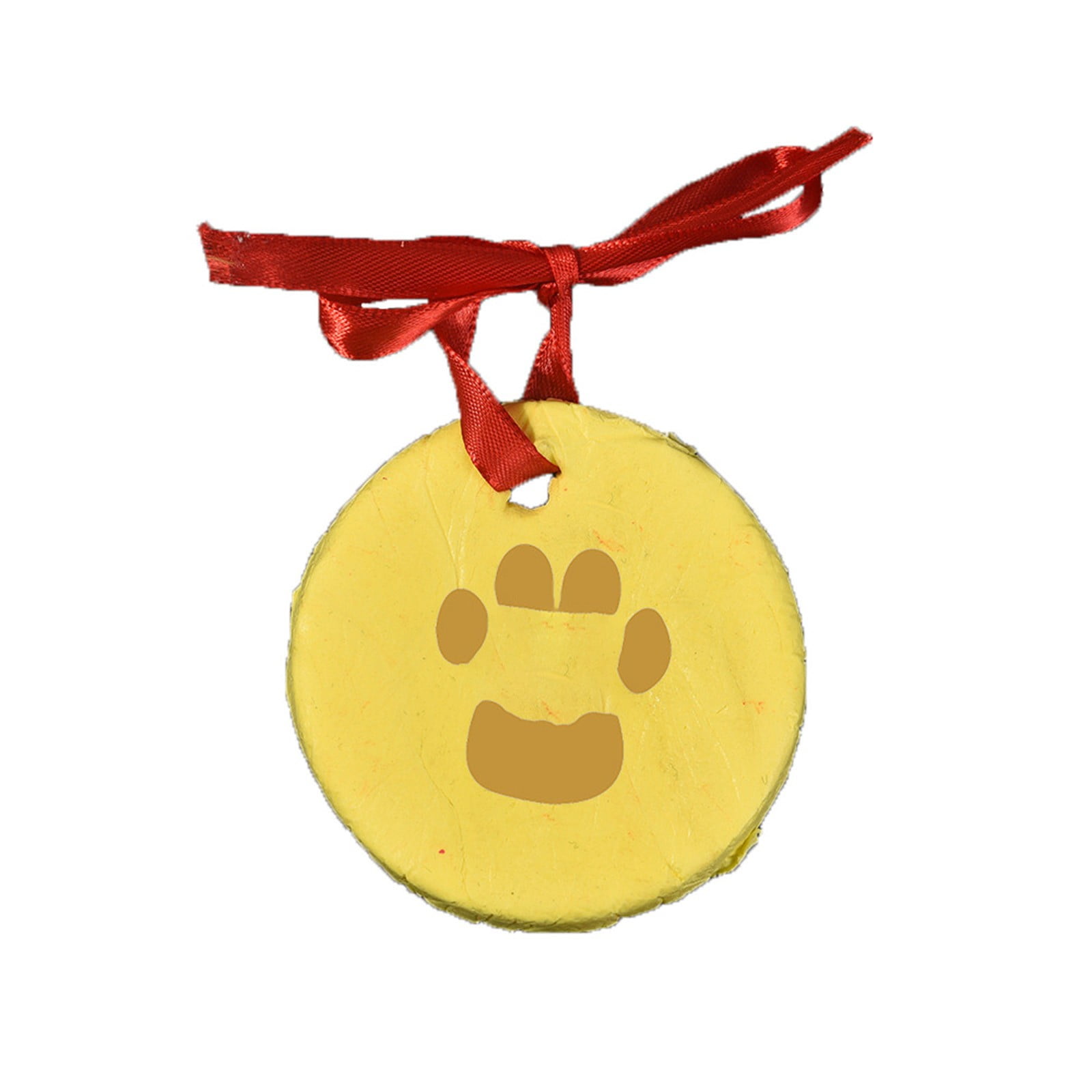 HLUFFY Pet Paw Print Keepsake Kit with Non-Toxic Clay, Ribbon, and ...