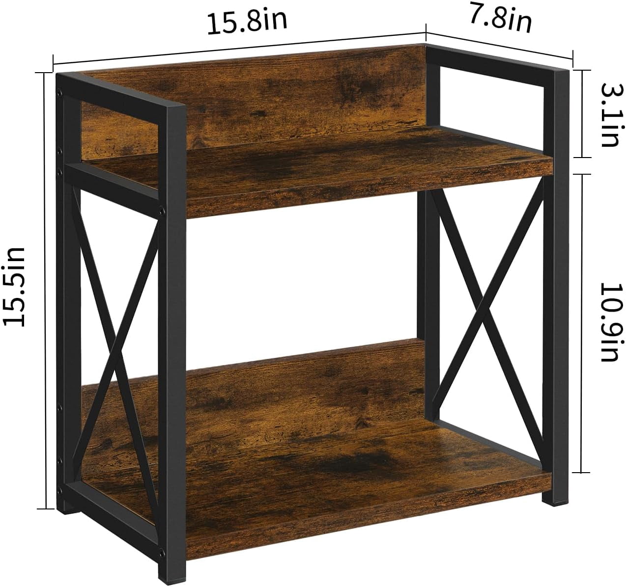 HLZZZLZ Countertop Shelf Organizer Coffee Bar Accessories Spice Rack ...