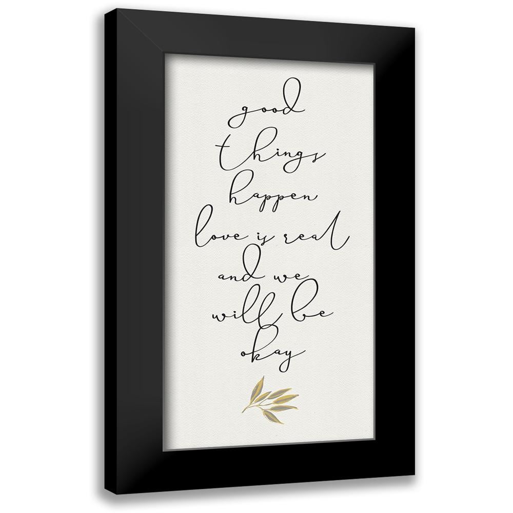 HM Design 9x14 Black Modern Framed Museum Art Print Titled - Botanical ...