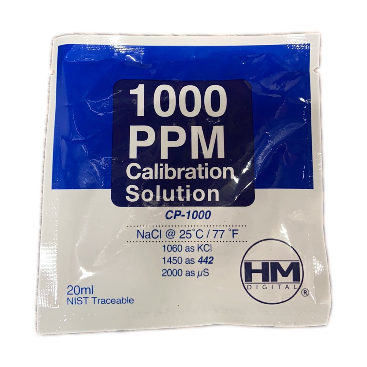 HM Digital 1000ppm TDS Calibration Solution - Walmart.com