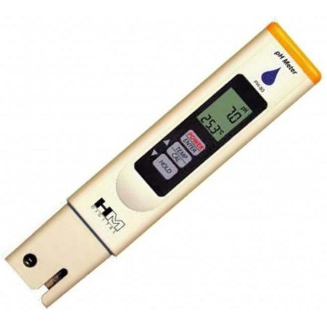 HM Digital PH-80 Handheld Hydro Tester pH and Temperature Tester ...