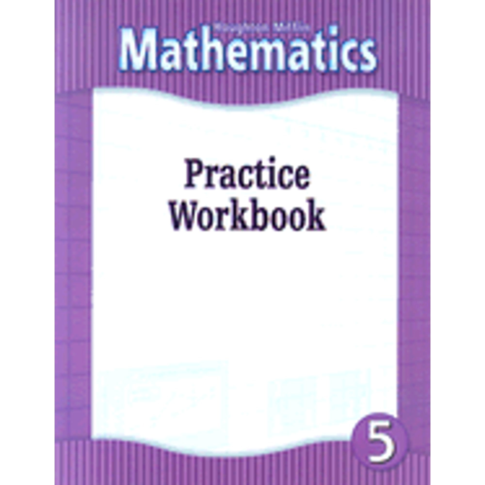 HM Mathematics Practice Workbook Grade 5 (Paperback) by Houghton Mifflin Company (Producer ...