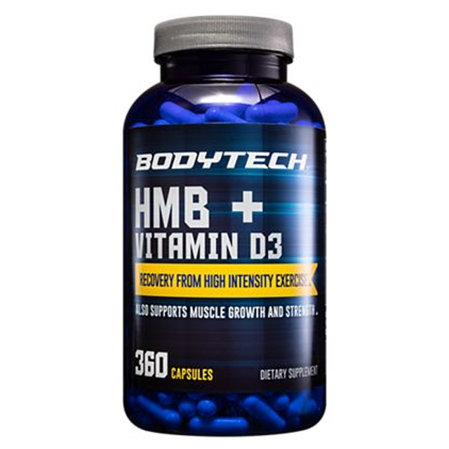 HMB + Vitamin D3 - Aids Muscle Development and Strength (360 Vegetable ...