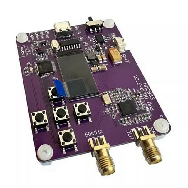 HMC833 RF Signal Generator with Oled Screen Display 6ghz RF Signal Source Transmitter - Walmart.com