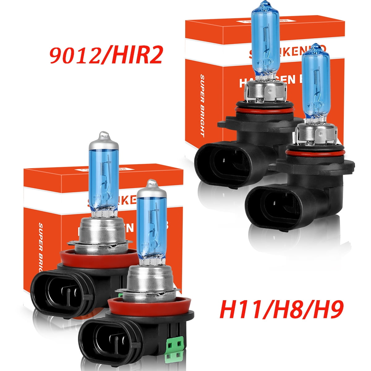 HMCYCI For 2018-2020 Mitsubishi Eclipse Cross 9012 HIR2 H11 Halogen ...