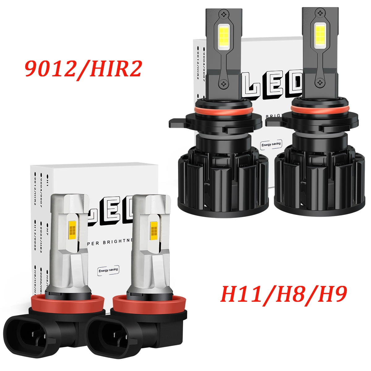 HMCYCI For Chevrolet Equinox 2018 2019 2020 2021 LED Headlights 9012 ...