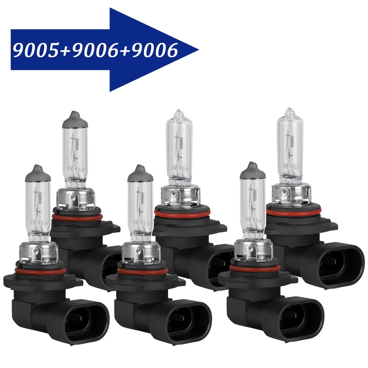 HMCYCI For Lexus GS300 GS400 1998-2004 Halogen Headlight High/Low Fog ...